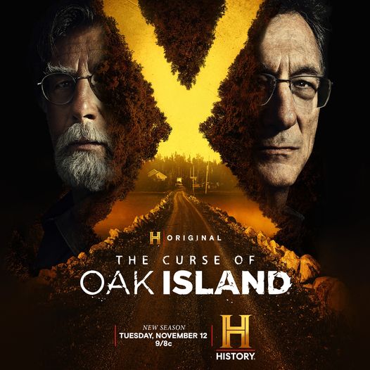 The Curse of Oak Island S12 Première's Tonight in the USA - Gretchen ...